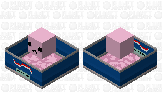 Eric the tuna creature Minecraft Mob Skin