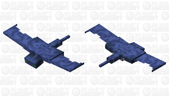 Restored Phantom Minecraft Mob Skin