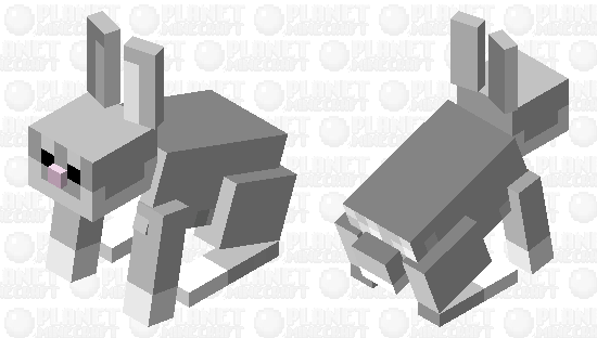 Bugs Bunny (rabbit) Minecraft Mob Skin
