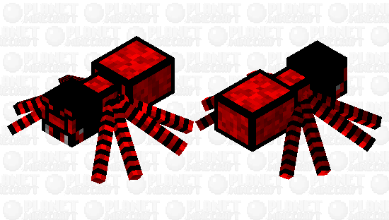 Alien robot spider Minecraft Mob Skin
