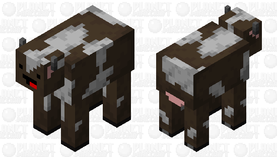 Alone_1244's derp shop: The derpy cow Minecraft Mob Skin
