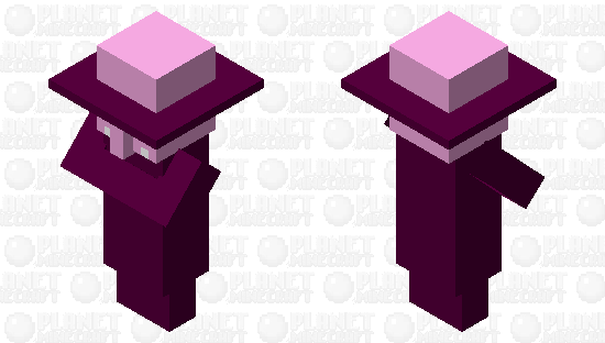 dark wizard Minecraft Mob Skin