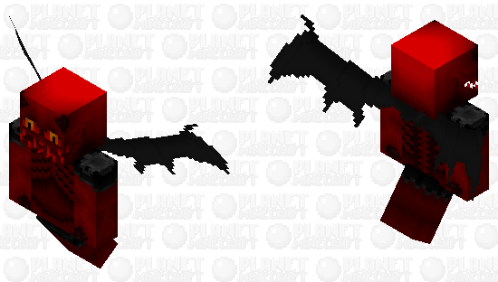 Mischievous Imp (Demon) Minecraft Mob Skin