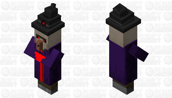 Bruxa do mal Minecraft Mob Skin