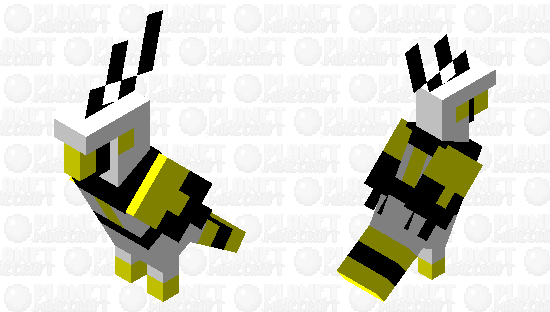 yellow cool parot Minecraft Mob Skin