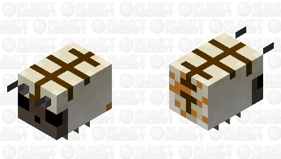 Honey full beeson Minecraft Mob Skin