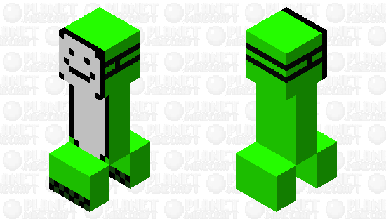 dream creeper Minecraft Mob Skin
