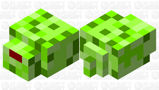 Green Endymite Minecraft Mob Skin