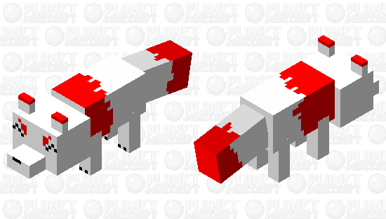 kitsune Minecraft Mob Skin