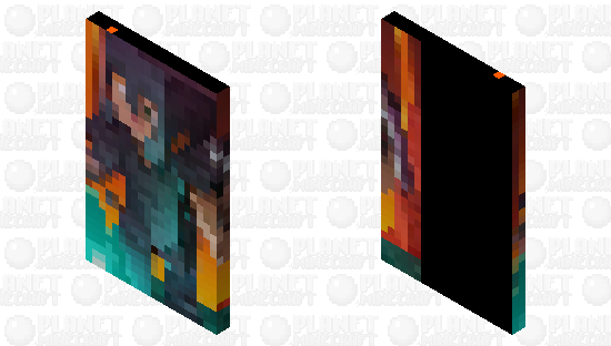 Nether cape 2 Minecraft Mob Skin