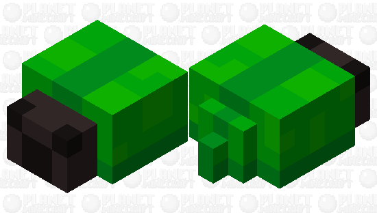 Green beetle Minecraft Mob Skin