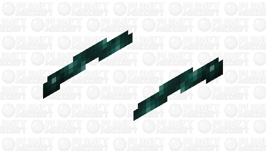 Glow Eel Minecraft Mob Skin