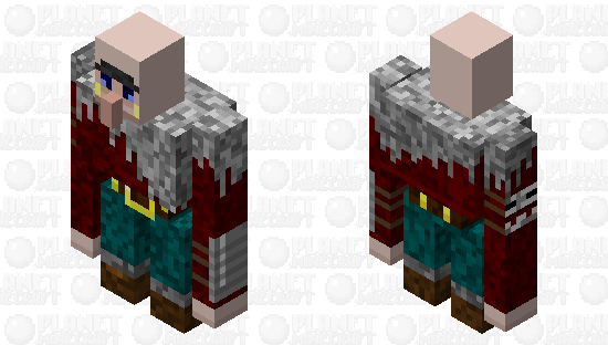 illager allies: Hillager Minecraft Mob Skin