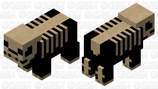 A skeleTON of bones Minecraft Mob Skin