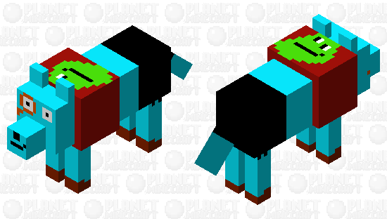 Ghost Dog Minecraft Mob Skin