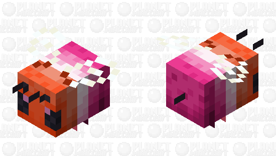 lesbian bee Minecraft Mob Skin