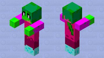 Zombie (Java) Cartoon Minecraft Mob Skins | Page 6 | Planet Minecraft ...