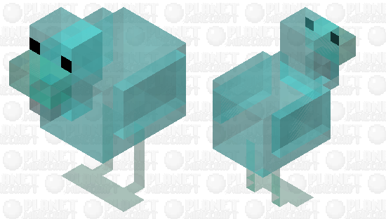 ghost chicken Minecraft Mob Skin
