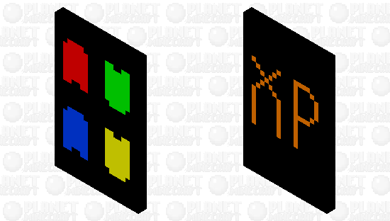 Windows XP Cape Minecraft Mob Skin