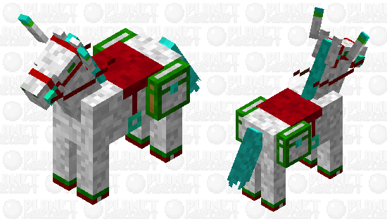 crystal horse/mule/donkey Minecraft Mob Skin
