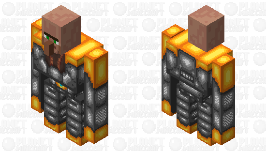 Villager Mecha Suit Minecraft Mob Skin