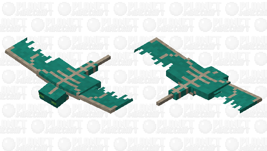 Redesigned (sorta) Phantom Minecraft Mob Skin