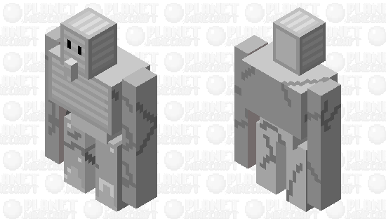 Custom Iron golem Minecraft Mob Skin
