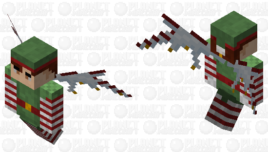 Moonsama Elf Minecraft Mob Skin