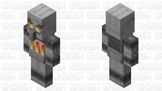 Iron Golem (illager / pillager / vindicator)(illager size) Minecraft ...