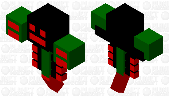 infected zombie wither Minecraft Mob Skin