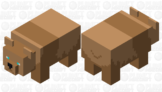 Hamster Minecraft Mob Skin