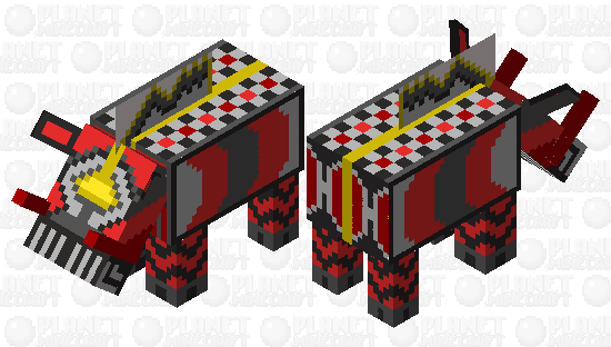 Robo-Hog Minecraft Mob Skin