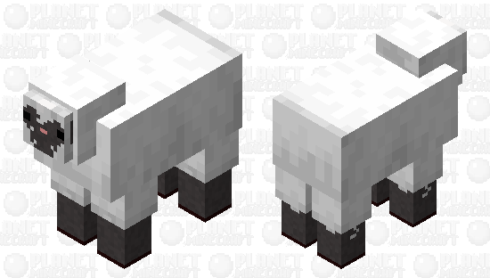 Sheep :) Minecraft Mob Skin