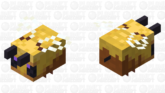 Prehistoric Bee Minecraft Mob Skin