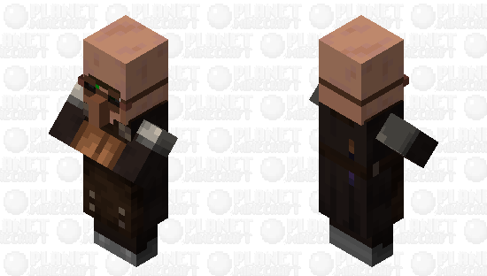 End Villager - Leatherworker Minecraft Mob Skin