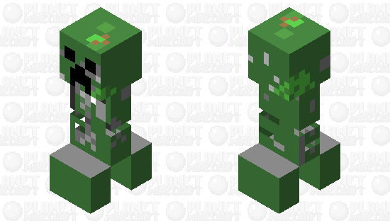 Stone Golem (creeper) Minecraft Mob Skin