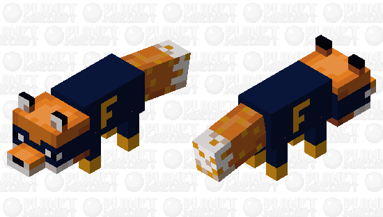 Super Foxy Minecraft Mob Skin