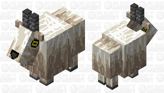 Refract Goat Minecraft Mob Skin