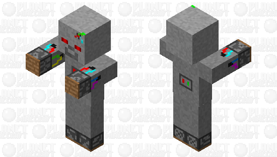 Robot zombie Minecraft Mob Skin