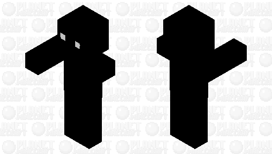 Shadow Figure Minecraft Mob Skin