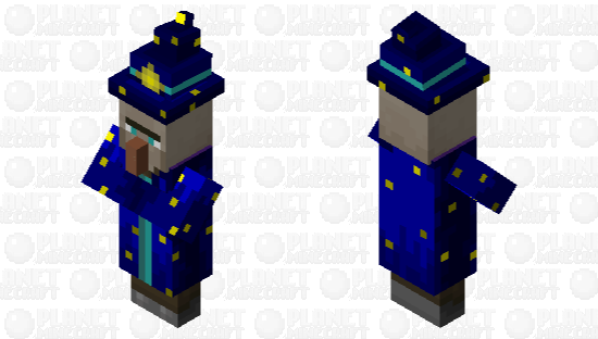 Wizard Minecraft Mob Skin