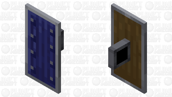 Blue Shield Minecraft Mob Skin