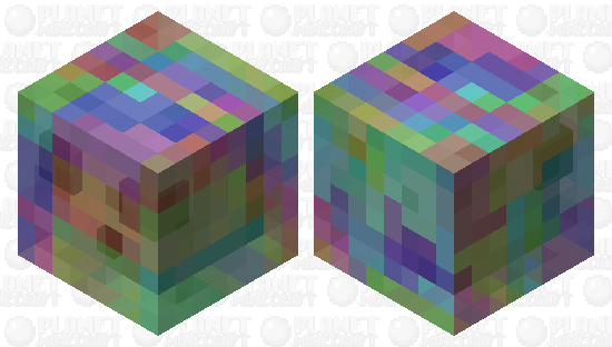 Rainbow Slime Minecraft Mob Skin
