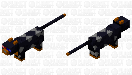 Bionic cat (I watch Bionic) Minecraft Mob Skin