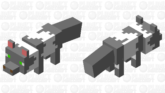 links wolf Minecraft Mob Skin