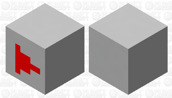 ruby play button Minecraft Mob Skin