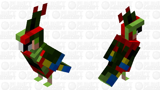 Undead Parrot - My Undead City 4 Minecraft Mob Skin