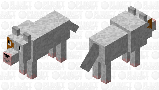 Bones (ACNH) Minecraft Mob Skin