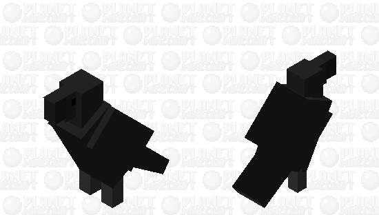 Raven Minecraft Mob Skin