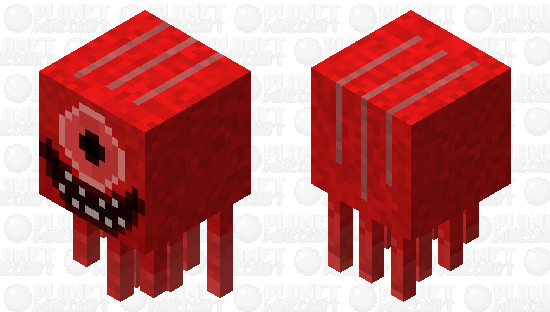 Cursed Ghast Minecraft Mob Skin